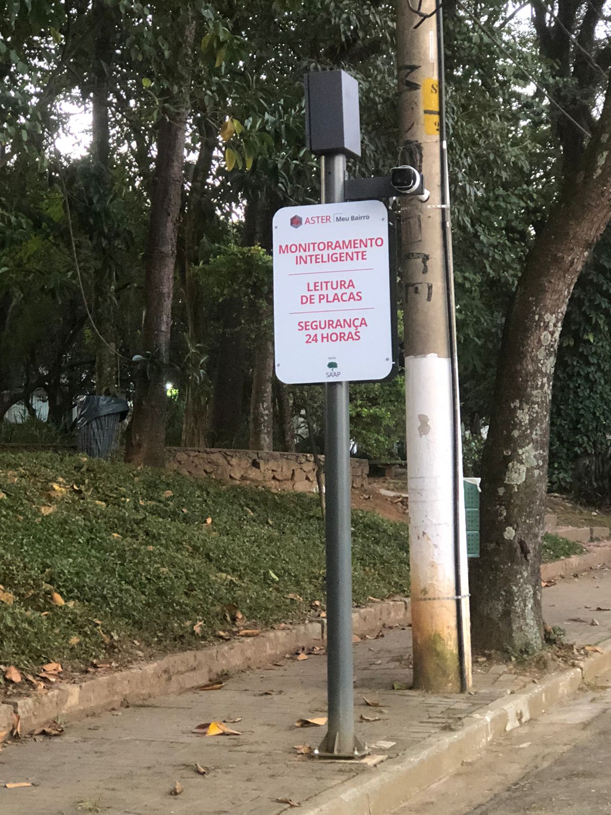 Tecnologia da ASTER para segurança de bairros em São Paulo